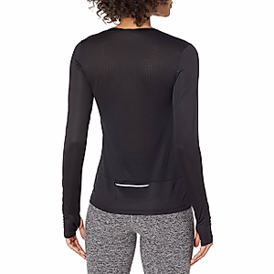 Reebok Running Essentials Long Sleeve Tee, Black, Medium