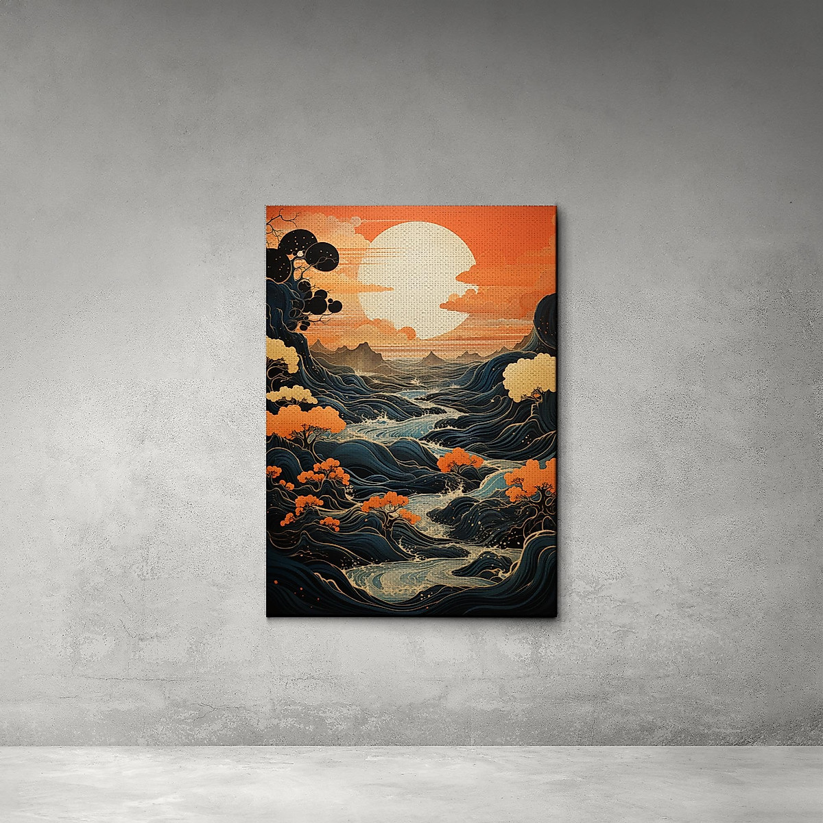 Green Textured Print,Green 3D Minimalist Print,Large Green Print,Green Abstract Wall Art,Modern Textured Wall Art, Minimalist Art