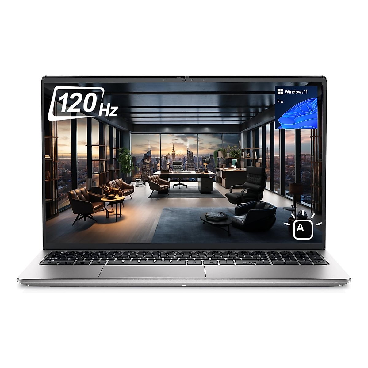 Dell Vostro 3000 Series 3530 Business Laptop, 15.6” FHD 120 Hz Display, Intel i5-1355U Processor, 16GB RAM, 512GB SSD, Numeric Keypad + Backlit KB, Webcam, Fingerprint Reader, Windows 11 Pro, Gray