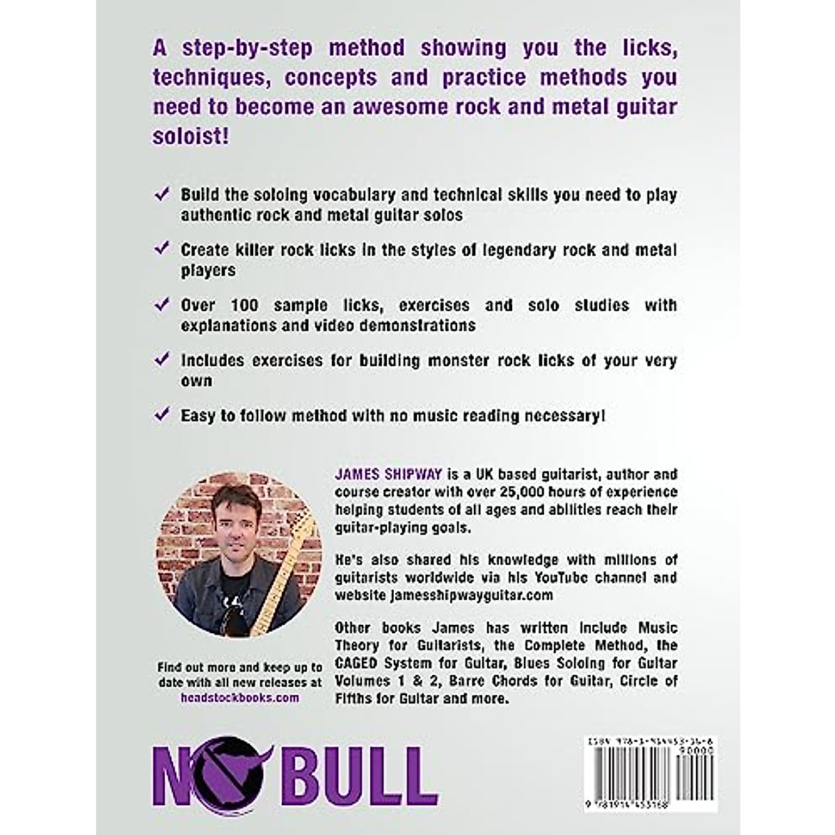 Rock Lick Method for Guitar: Master the Licks, Techniques and Concepts You Need to Become an Awesome Rock and Metal Guitarist