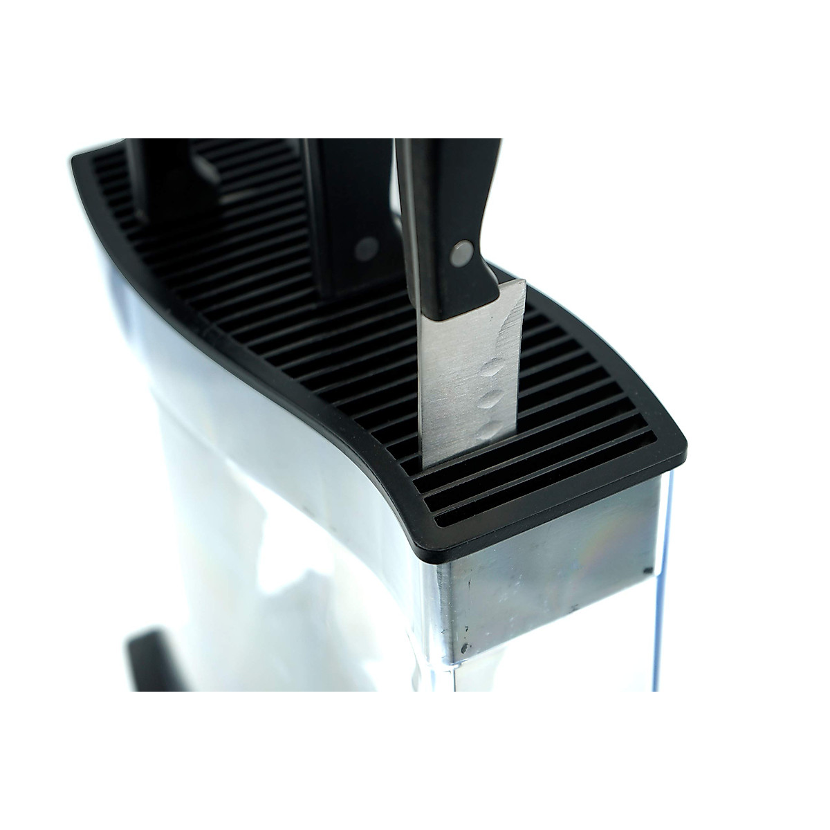 KNIFEdock WAVE by Storage Technologies. Revolutionary Kitchen Countertop Knife Storage. A beautiful way to display and identify each knife at a glance.The next generation knife block.(Holds 15 knives)