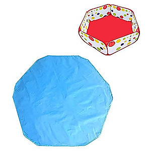Small Animal Playpen with Waterproof Pads, Reusable Liners, Waterproof Bottom on Both Sides, Fit with Pet Tent (42.5in x 41in) Bedding for Guinea Pig, Rabbit, Hamster, Chinchilla and Hedgehog