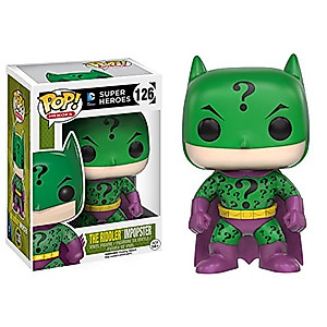 Funko POP Heroes Villains as Batman Riddler Action Figure