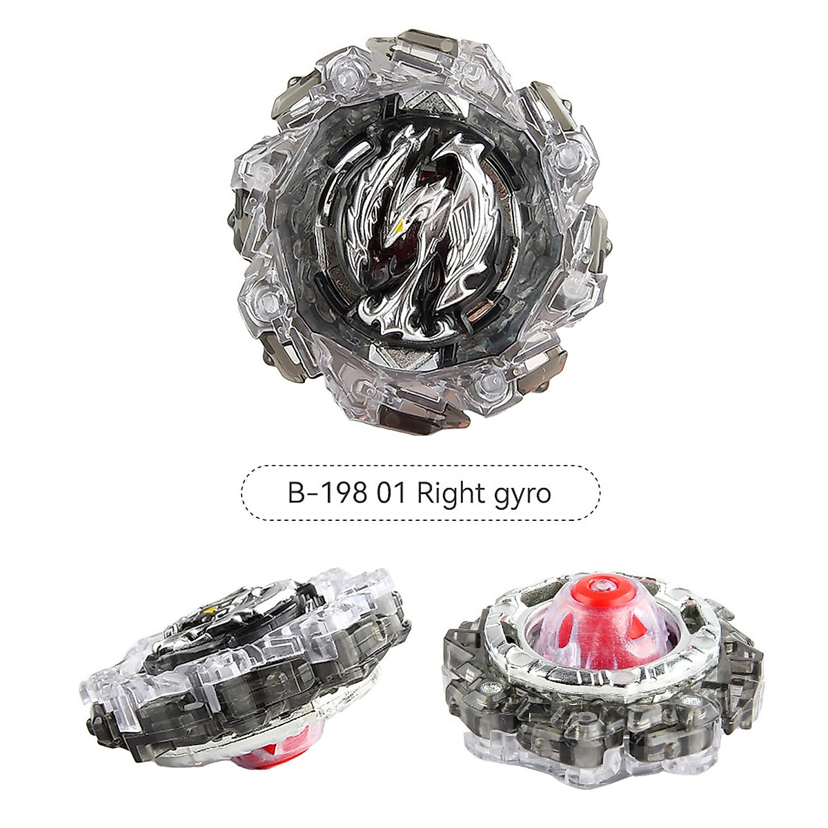 Battling Tops Burst Battle B-201 Gyro Toy Set with B-184 and B-200 Left & Right Launchers