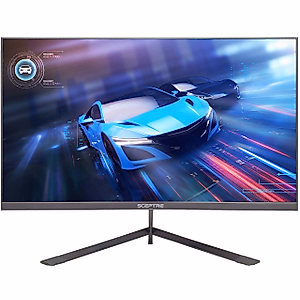 Sceptre 27-inch FHD 1080p IPS LED Gaming Monitor 1ms HDMI x3 DisplayPort up to 144Hz AMD FreeSync Premium Build-in Speakers, Edgeless Machine Black (E275B-FPN168)