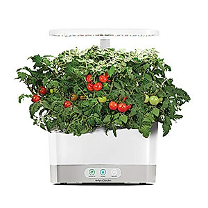 AeroGarden Harvest with Gourmet Herb Seed Pod Kit - Hydroponic Indoor Garden, White & Grow Anything Seed Pod Kit for Hydroponic Indoor Garden, 9-Pod
