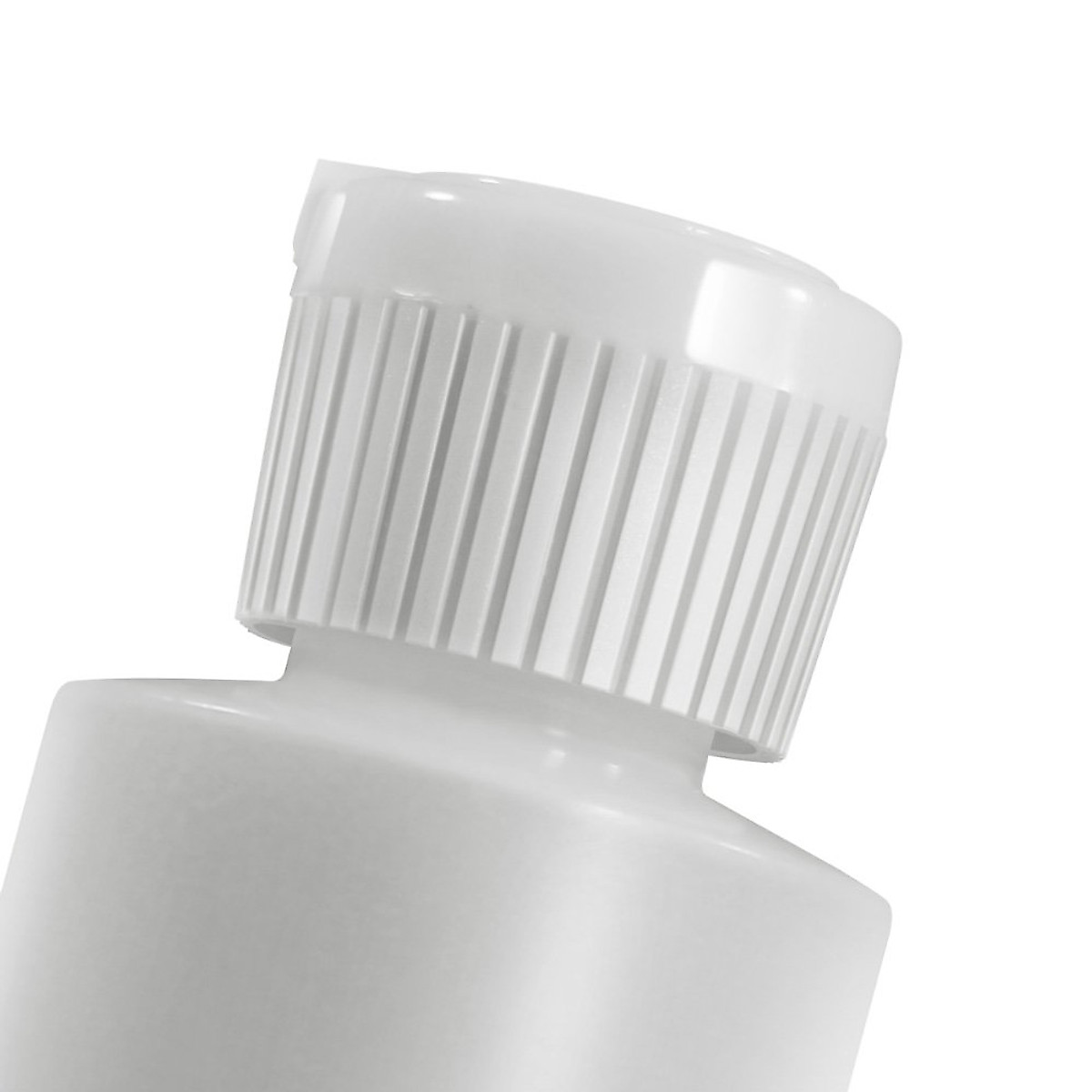 4 Oz Plastic Cylinder Bottles with Flip Top Pour Spout, Pack of 12