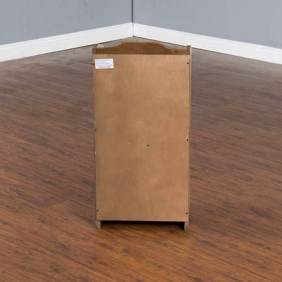 Sunny Designs Sedona Trash Box, Rustic Oak Finish