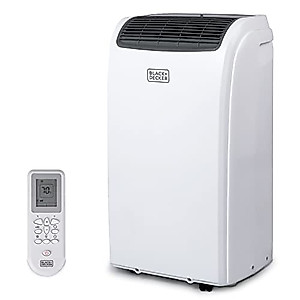 BLACK+DECKER Air Conditioner, 12,000 BTU Air Conditioner, White & Air Conditioner, 14,000 BTU Air Conditioner Portable for Room up to 700 Sq. Ft. with Remote Control, White