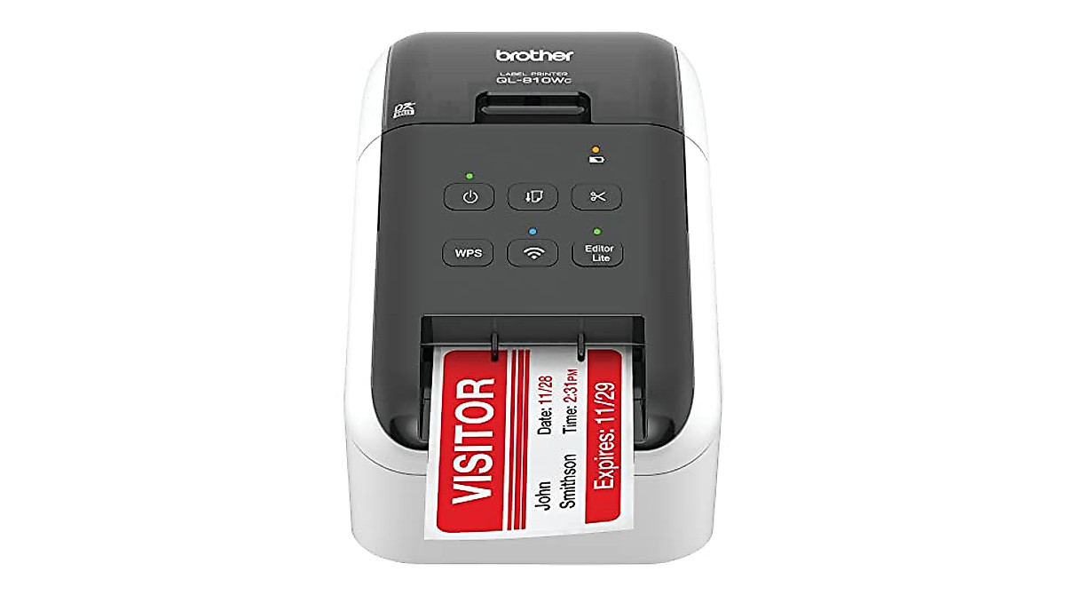 Brother QL-810WC: Fast Wireless Label Printer