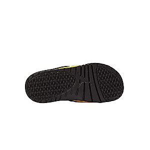 Nike Jordan Hydro IV Retro Men's Slides (Black/Tour Yellow, 9)