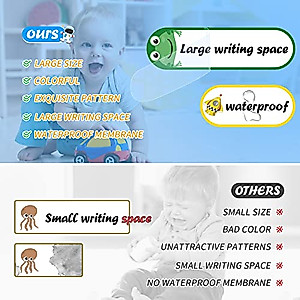 64Pcs Baby Bottle Labels for Daycare,Waterproof School Name Labels for Kids,Daycare Kids Name Stickers for School Supplies
