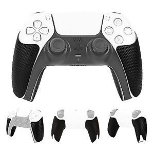 HIGOPLAY Controller Grips for PS5 Anti-Skid Sweat-Absorbent Controller Grips Soft Rubber Pads Handle Grips Sticker for Playstation 5 Controller