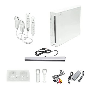 Nintendo Wii Console, White Premium Bundle (Renewed) [nintendo_wii]