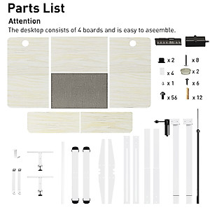 WOKA 55 x 28 Inch Electric Standing Desk with Wheels, Height Adjustable Stand up Desk with a Monitor Stand Riser, Standing Computer Desk with Memory Controllers, Adjustable Desks for Home Office