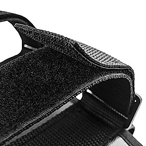 QWORK Fire Extinguisher Holder, 1 Pack Adjustable Roll Bar Fire Extinguisher Holder Mount Bracket for 2.5 to 5 Lbs Extinguisher, Compatible with Most Cars, Black