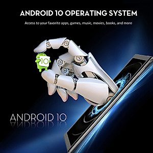 Dragon Touch 10 inch Android Tablet, 32GB ROM Storage, Octa Core Processor, 10" 2.5D G+G HD Display, 3GB RAM, Android 10 Tablet PC - Compatible Docking Keyboard