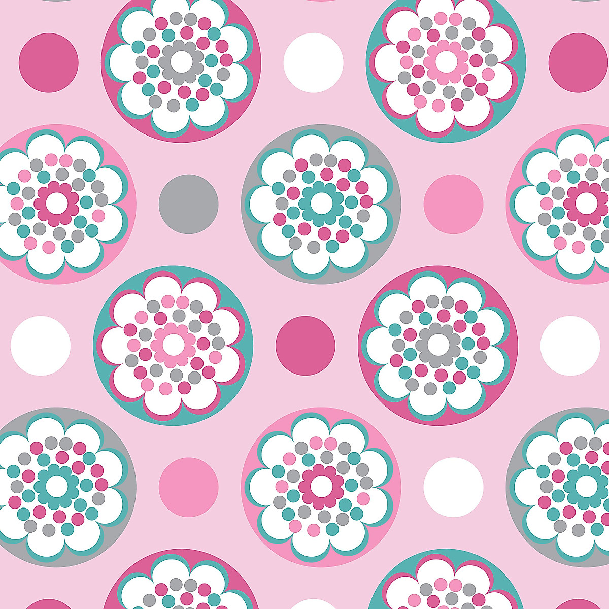 SwaddleMe Original Swaddle – Size Large, 3-6 Months, 3-Pack (Floral Geo)