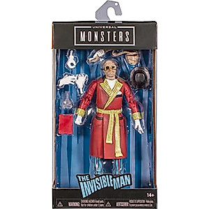 Universal Monsters 6" Invisible Man Action Figure, Toys for Kids and Adults