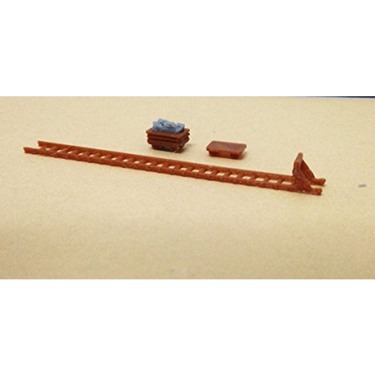 Outland Models Train Railway Ore Mining Accessories: Cart Truck Shanty. N Scale