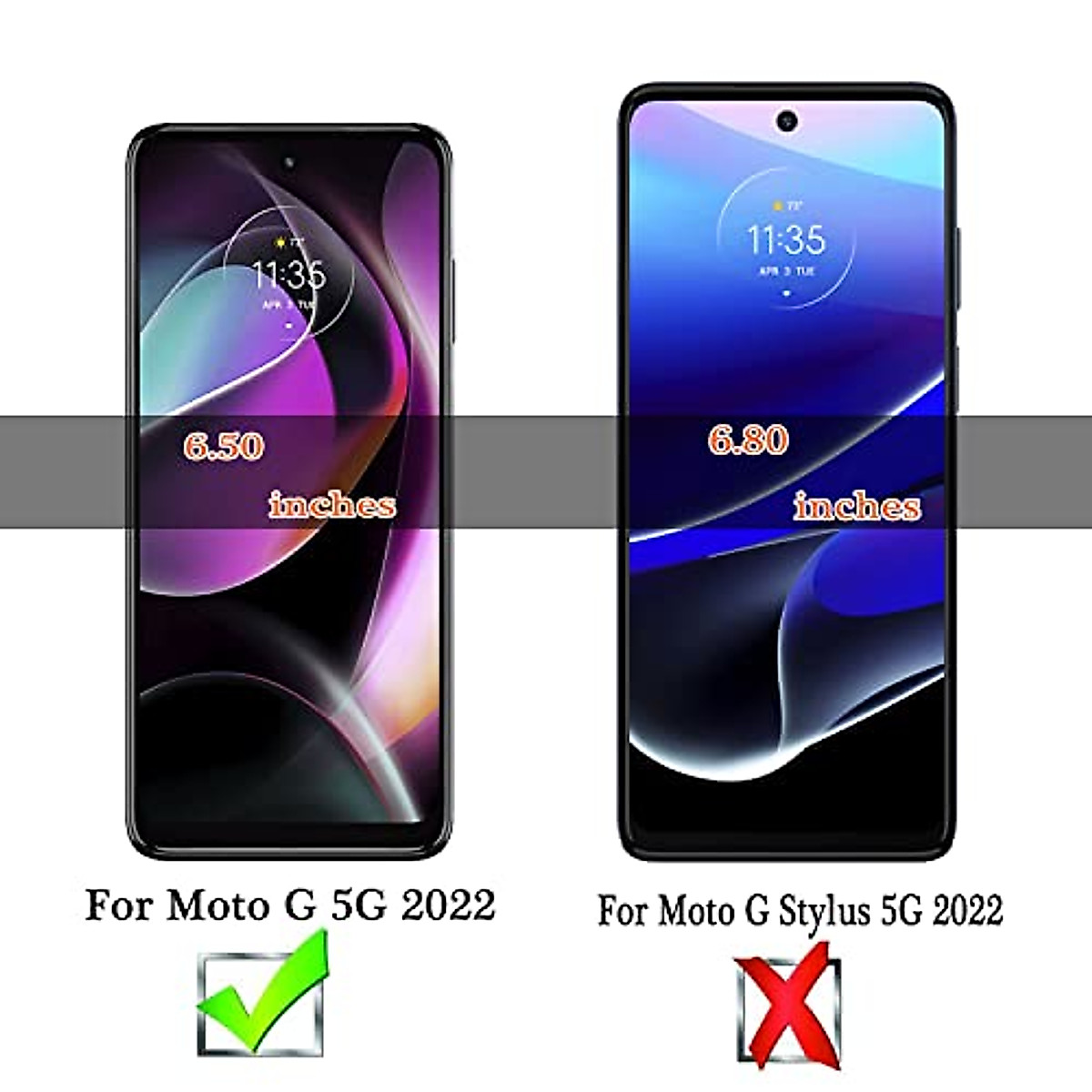 beukei (3 Pack) Compatible for Motorola Moto G 5G (2022) [Not Fit for Moto G Stylus 5G] Screen Protector Tempered Glass,Touch Sensitive,Case Friendly, 9H Hardness