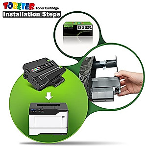 ToBeter Compatible B2375 Toner Replacement for Dell 2375 C7D6F Toner Cartridge for B2375 B2375dn B2375dfw B2375dnf Printer (10,000 Pages, High Yield, 1 Black)