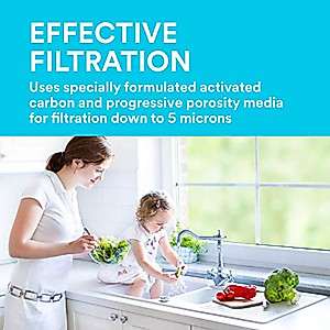 Aqua-Pure 3M Aqua-Pure In-Line Water Filter System AP717, 5560222, White