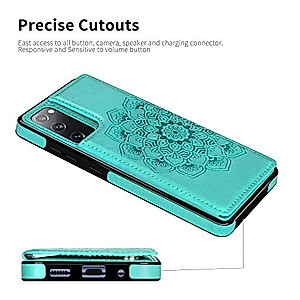 COOYA for Samsung S20 FE Case, Galaxy S20 FE 5G Case Wallet Case with Card Holder Premium PU Leather Magnetic Closure Protective Back Flip Phone Case for Samsung Galaxy S20 FE(Fan Edition) 5G 6.5Inch