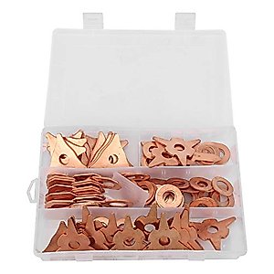 Dent Pulling Rings, 110pcs Dent Pulling Puller Rings Triangle OT Round for Car Body Welding Repair Tool Set Weld kit Dent Puller Rings