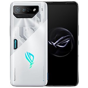 ASUS ROG Phone 7 5G Dual 256GB 12GB RAM Factory Unlocked (GSM Only | No CDMA - not Compatible with Verizon/Sprint) Tencent Version - White