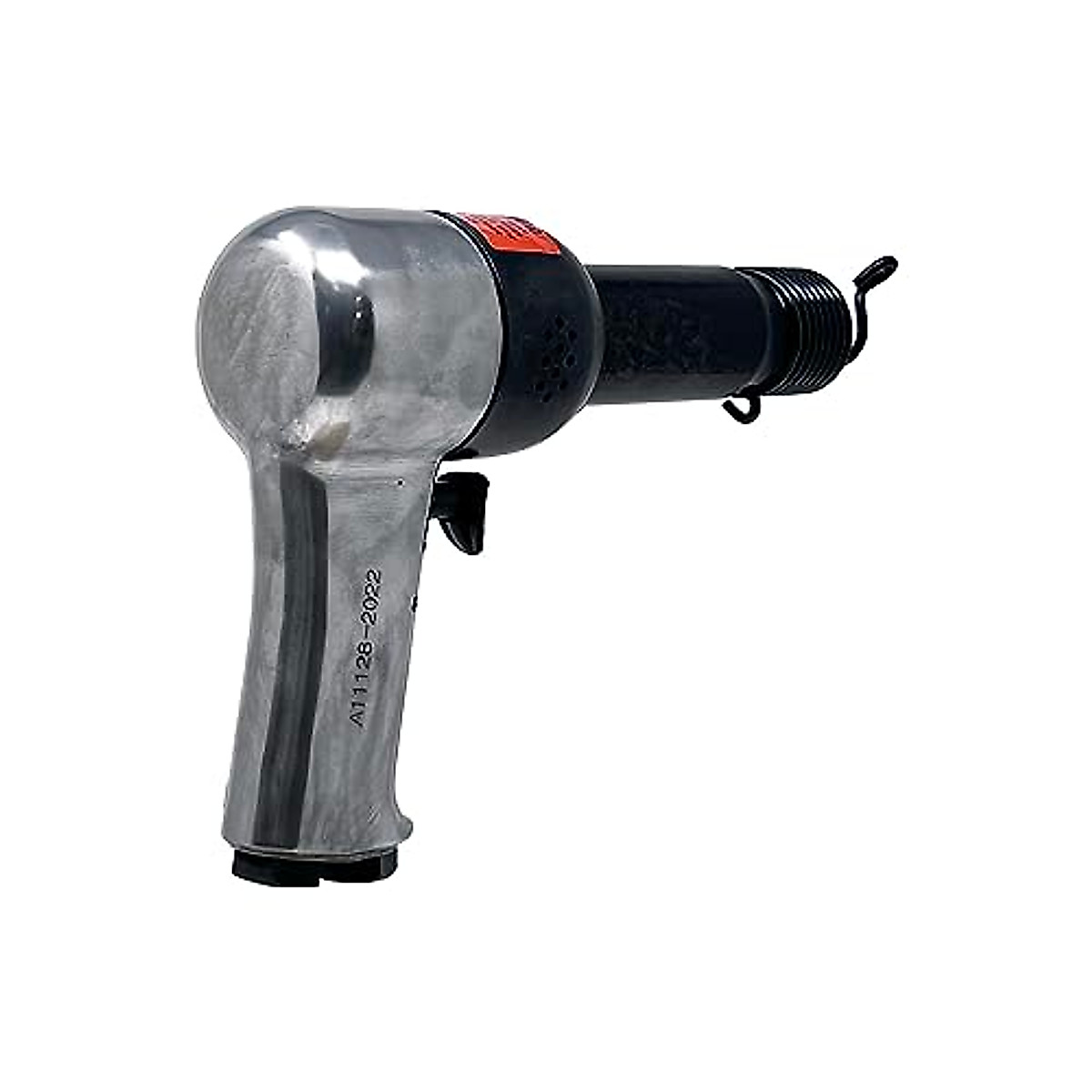 Chicago Pneumatic CP717 - Air Hammer, Welding Equipment Tool, Construction, Heavy Duty, 0.498 Inch (12.7mm), Round Shank, Stroke 2.68 in / 68 mm, Bore Diameter 0.75 in / 19 mm - 1800 Blow Per Minute