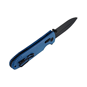 SOG Pentagon XR LTE Lightweight Professional Ambidextrous Folding Knife | 3.66" CTS XHP Steel Blade | XR Locking Mechanism, Blue