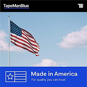 TapeManBlue Crash Wrap, 36 inch x 200 feet, Clear Collision Wrap for Damaged Vehicles & Car Windows, Removes Cleanly, Made in America