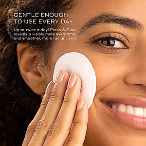 Medik8 Press & Glow Daily Exfoliating PHA Tonic with Enzyme Activator - Polyhydroxy Acid Toner - Gentle, Cleansing Exfoliant for Clarifying, Skin Toning, and Redness - For Radiant Glass Skin - 6.7 oz