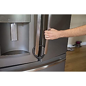 Urban August Fridge Lock: Multi-Functional Cable Combination Lock, for French-Door Refrigerators and Cabinets. Great Fridge Lock for Children or Adults (Two)