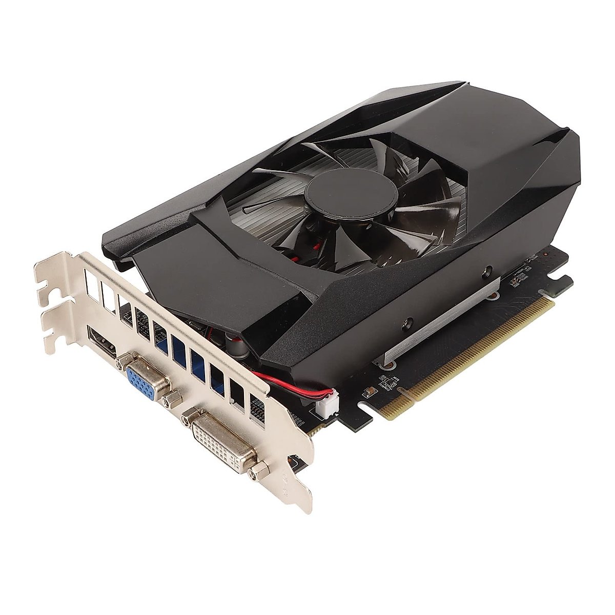 HD7670 4GB GDDR5 Graphics Card For AMD, HDMI+VGA+DVI Desktop Computer Graphics Card for DirectX 11, PCI Express X16 Video Card with Cooling Fan