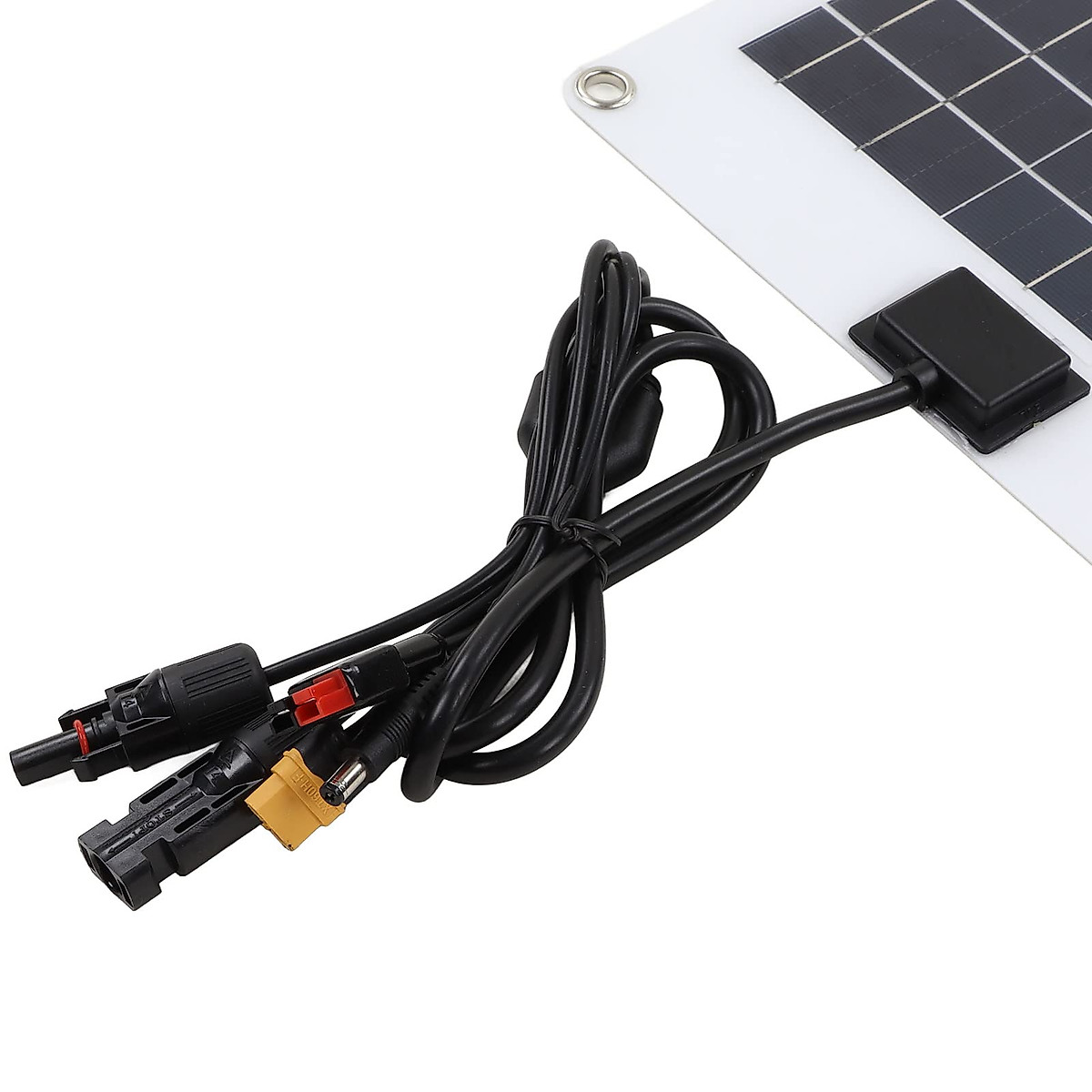 50 Watt 12V Solar Panel with High Conversion Efficiency, Solar Panel Battery Charger with MPPT 100A Controller for 12V Battery and DC Charging Equipment