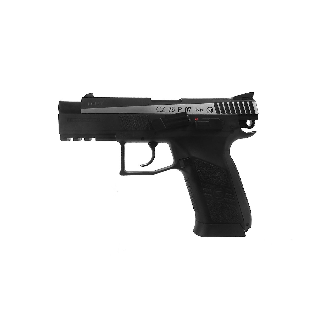 ASG CZ 75 P-07 Duty Two-Tone CO2 BB Gun Pistol .177 cal Steel, Blowback