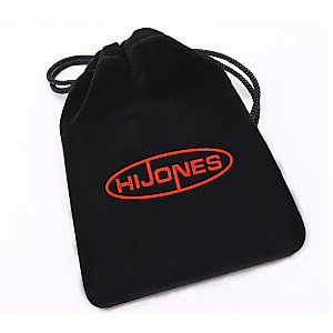 HIJONES Unisex Stainless Steel 6 Word Mantra Religious Spinner Ring Wedding Band Silver Size 10