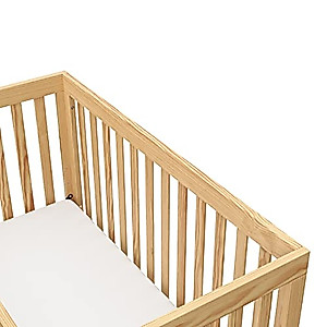 Storkcraft Beckett 3-in-1 Convertible Crib (Natural) – Converts from Baby Crib to Toddler Bed and Daybed, Fits Standard Full-Size Crib Mattress, Adjustable Mattress Support Base
