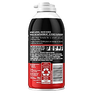 Comfort Glide Foamy Regular Shave Foam Men Shaving Foam by Gillette, 11 Ounce