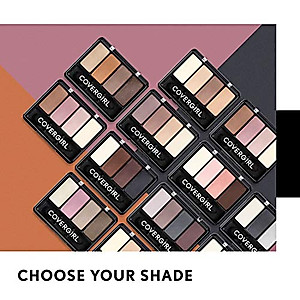 Covergirl Eye Enhancers 4-Kit Eye Shadow, Sheerly Nudes,2 Count (Pack of 1)