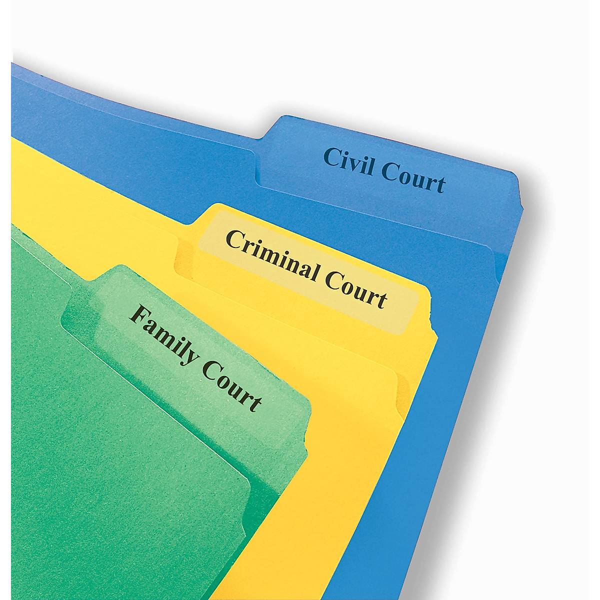 Avery Clear Self-Adhesive Filing Labels, 2/3" x 3-7/16", 450 Printable Labels, Glossy Clear (5029)