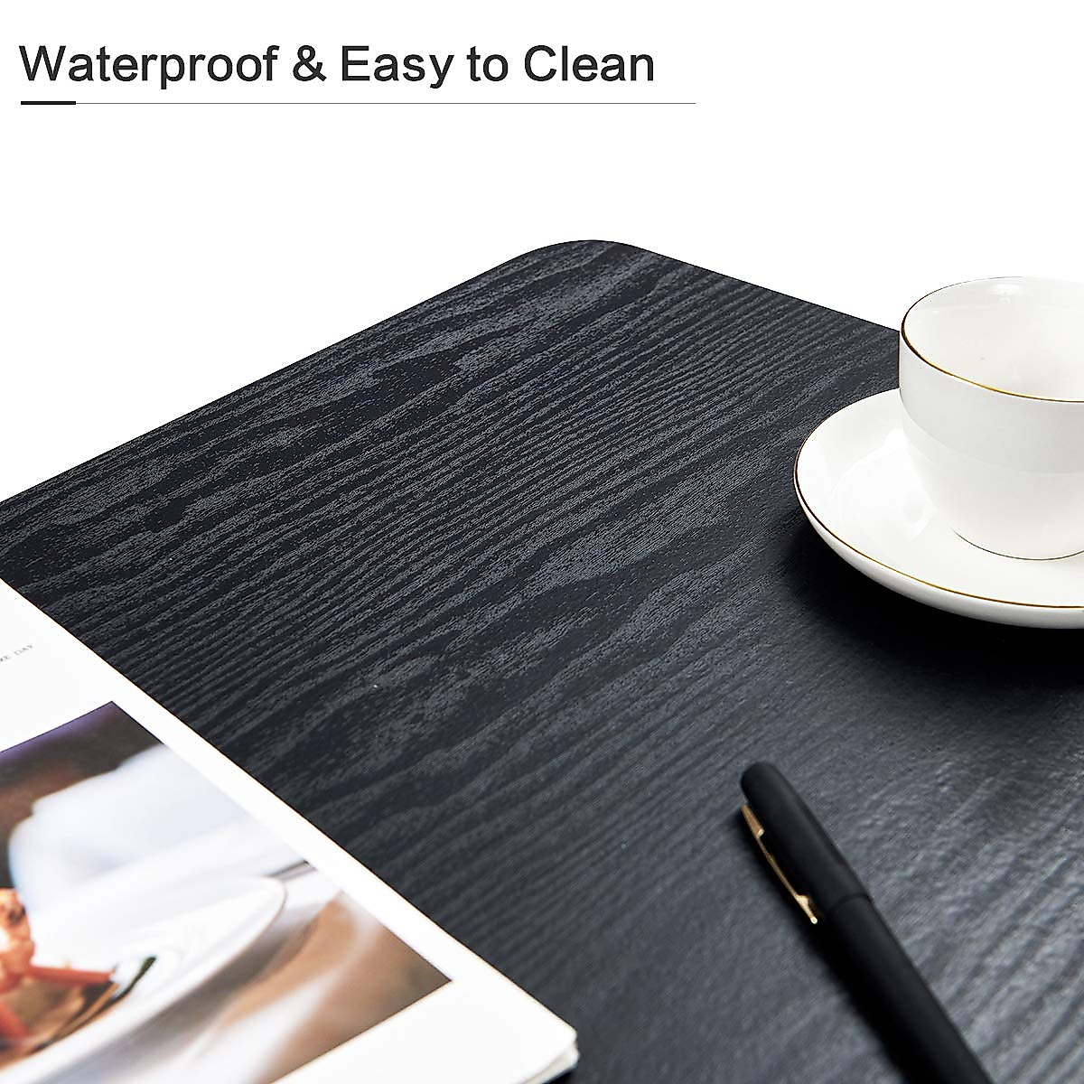 Computer Desk 40 Inch Kids Writing Desk for Small Spaces Students Study Table Home Office Wood Work Desk for Corner Bedroom Modern Portable Laptop Desk for School PC Gaming, Walnut Brown