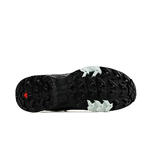 Salomon X Ultra 4 Gore-TEX Hiking Shoes for Women, Lunar Rock/Ebony/Mint Leaf, 6