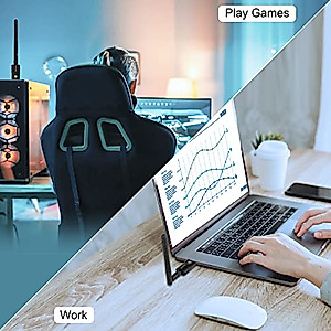 USB WiFi Adapter 1200Mbps USB WiFi Dongle, 5G/2.4G Dual Band Wireless Network Adapter with 5dBi High Gain Antenna for Desktop/Laptop, Supports Windows 10/8.1/8/7/XP/Vista/Mac OS 10.9-10.15