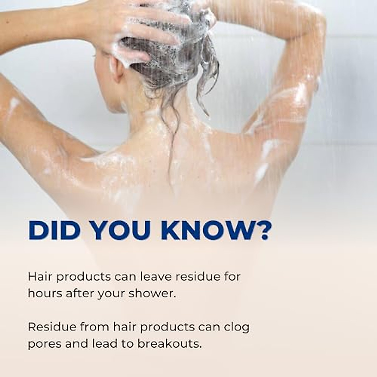 Non-Comedogenic & Sulfate-Free Shampoo & Conditioner Set by Clear 2 Perfection, Ideal for Acne-Prone Skin & Bacne, Esthetician Developed, Fights Breakouts & Promotes Healthy Hair