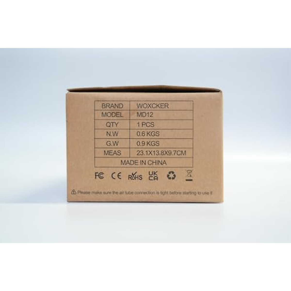 Woxcker Air Assist 30L/min Adjustable Air Assist Pump Kit for Cutting and Engravers, Removes Smoke and Dust/Reduces Surface Temperature/Protects Module, Suitable for Most Engravers