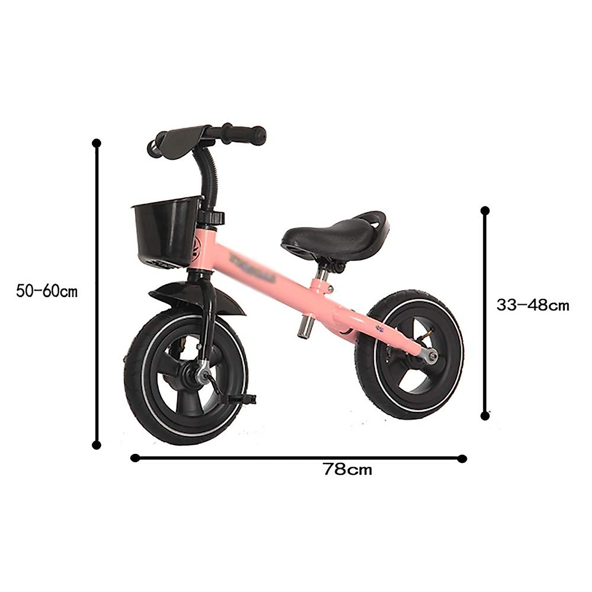Trike for Kids Children Tricycle Children Trike and Balance Bike, Multifunctional Kids Tricycle Safe Gift for 3-6 Years (Color : 3)