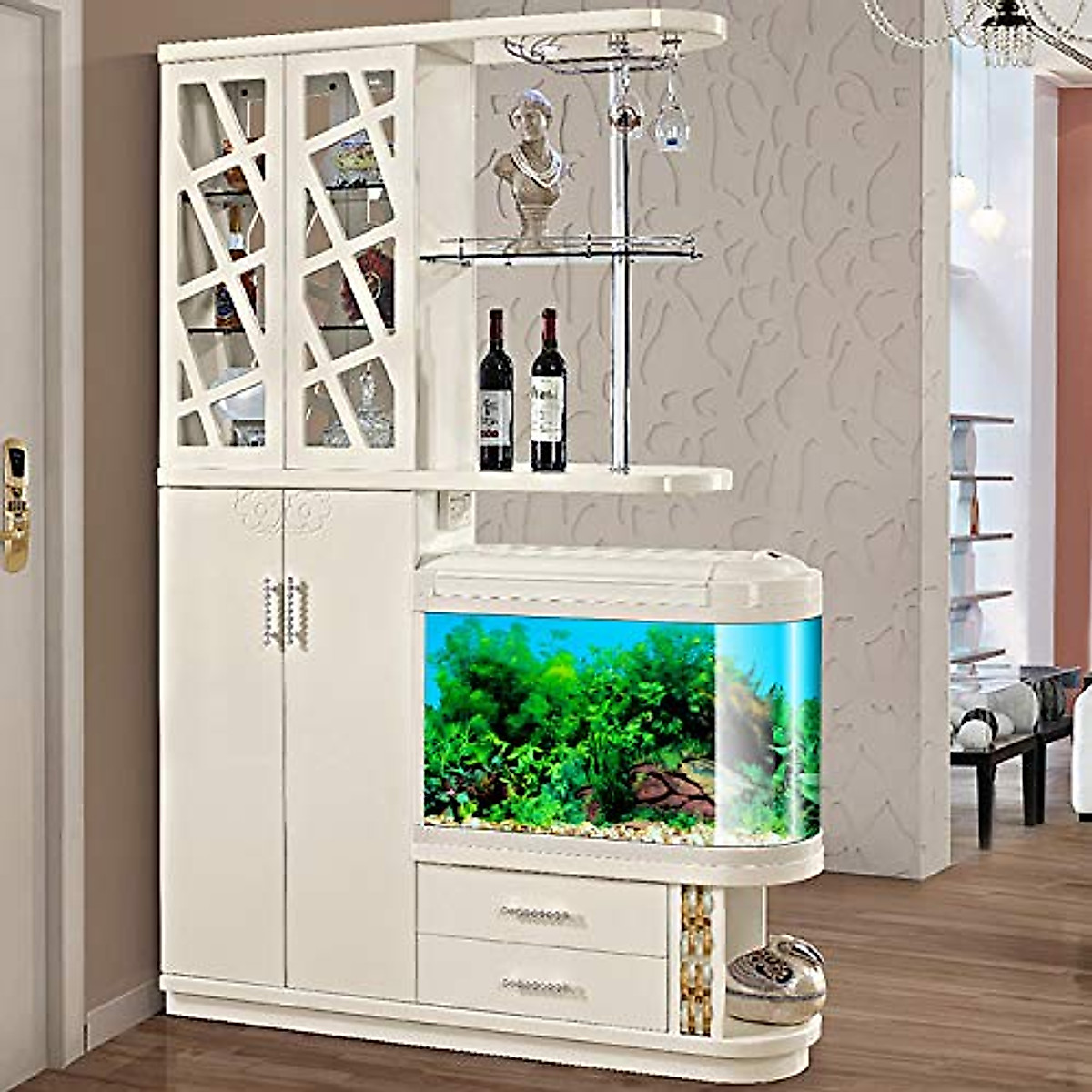 LENDAWAY New Undersea Coral, Seaweed Background Aquarium Background Decoration 25 x 15（inch）